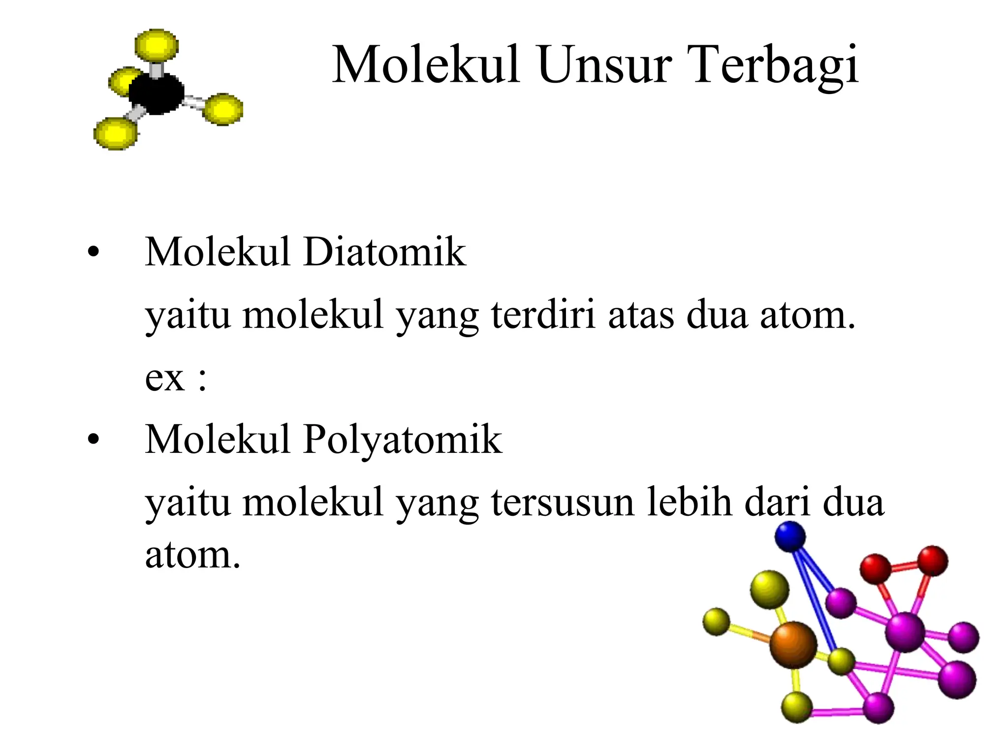 Materi Ipa Atom molekul ion untuk kelas smp | PPTX