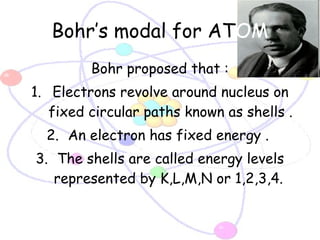 Atom and structure | PPT