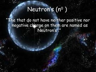 Atom and structure | PPT