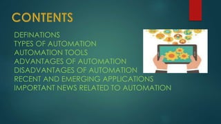 Automation | PPTX