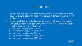 Atom bohr | PPTX
