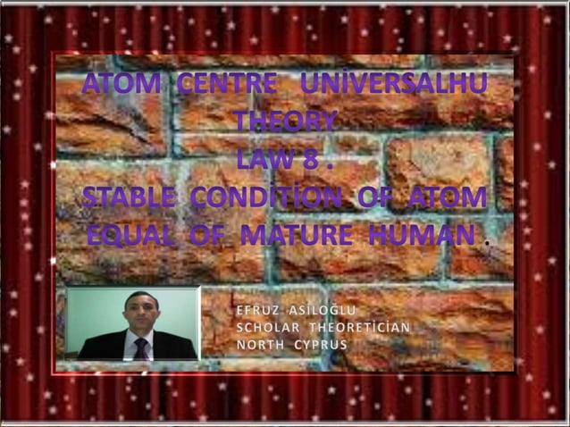 Atom centre universalhu theory laws 8 | PPTX