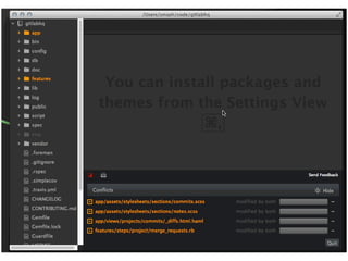 An Intro to Atom Editor | PPTX | Web Development | Internet