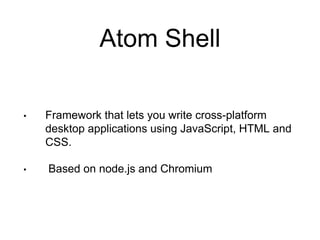 An Intro to Atom Editor | PPTX | Web Development | Internet