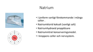 Atomen och periodiska systemet | PPTX