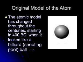 Atom History Timeline and Structure.ppt