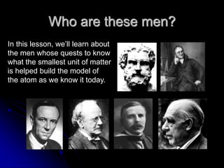 Atom History Timeline and Structure.ppt