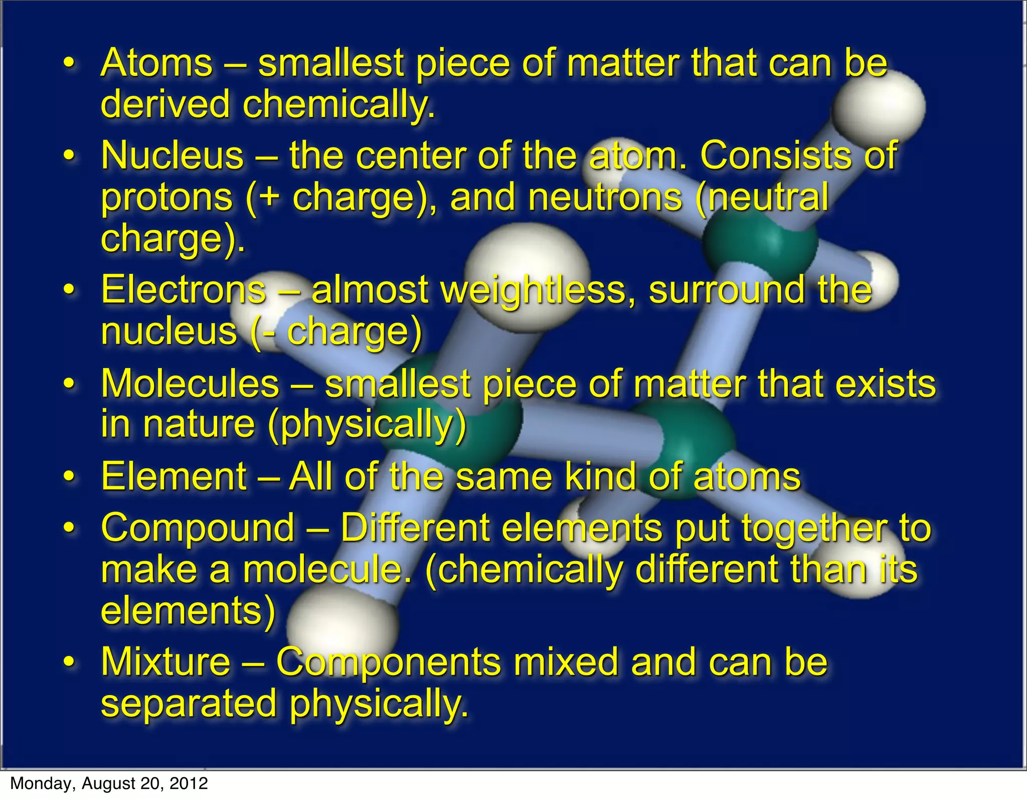 History of Atomic Theory | PDF
