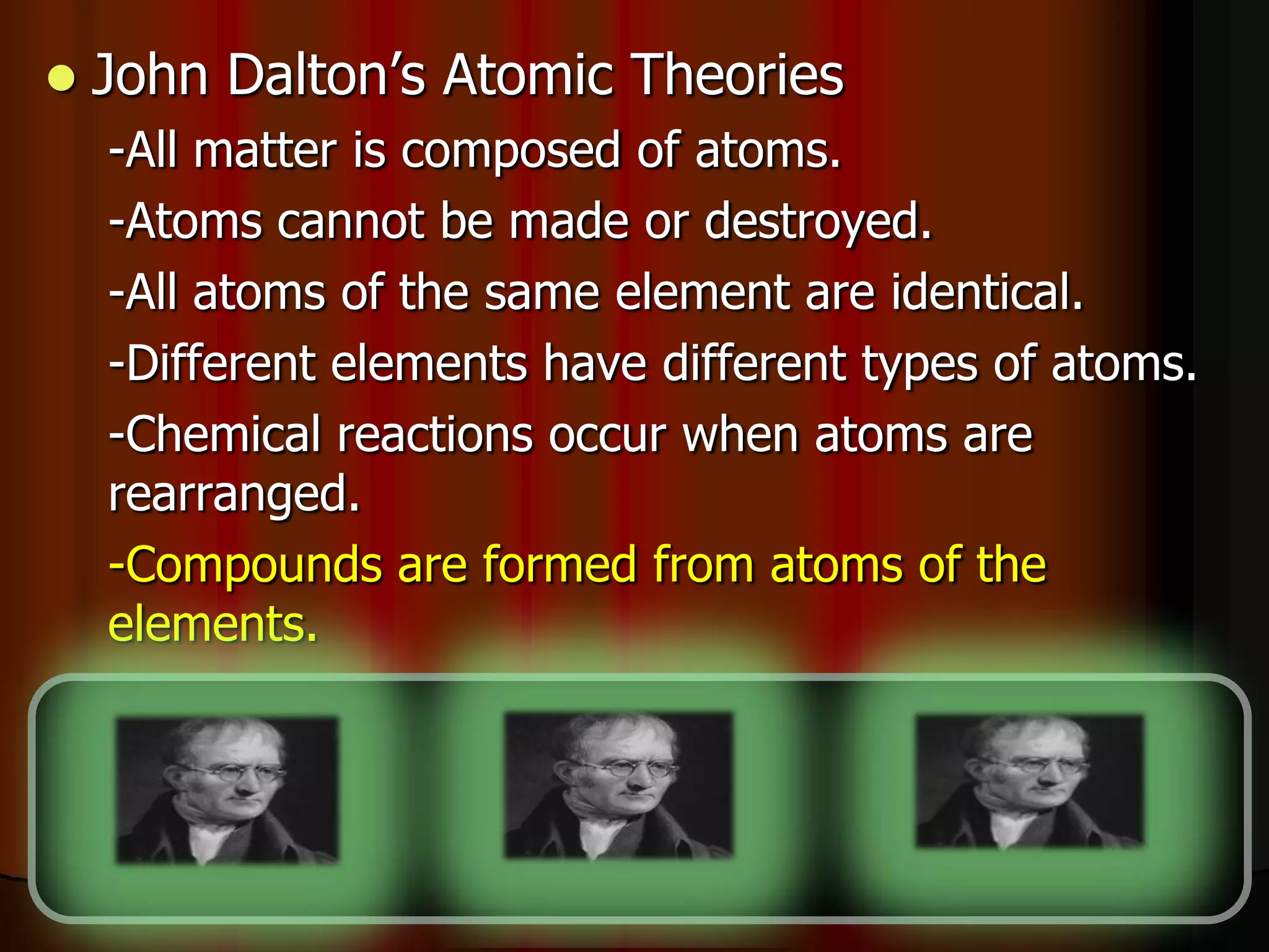 Atomic Theory, Physical Science Lesson PowerPoint | PPTX