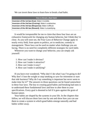 Atomic habits | PDF