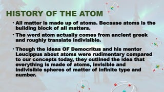 SCIENCE-AND-TECHNOLOGY-Atomic-History-and-Structure-11-18-24 | PPT