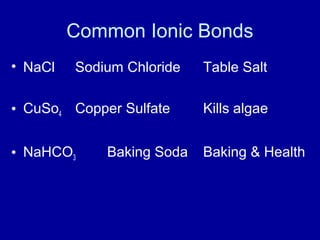 Atomic structure and Bonding | PPT