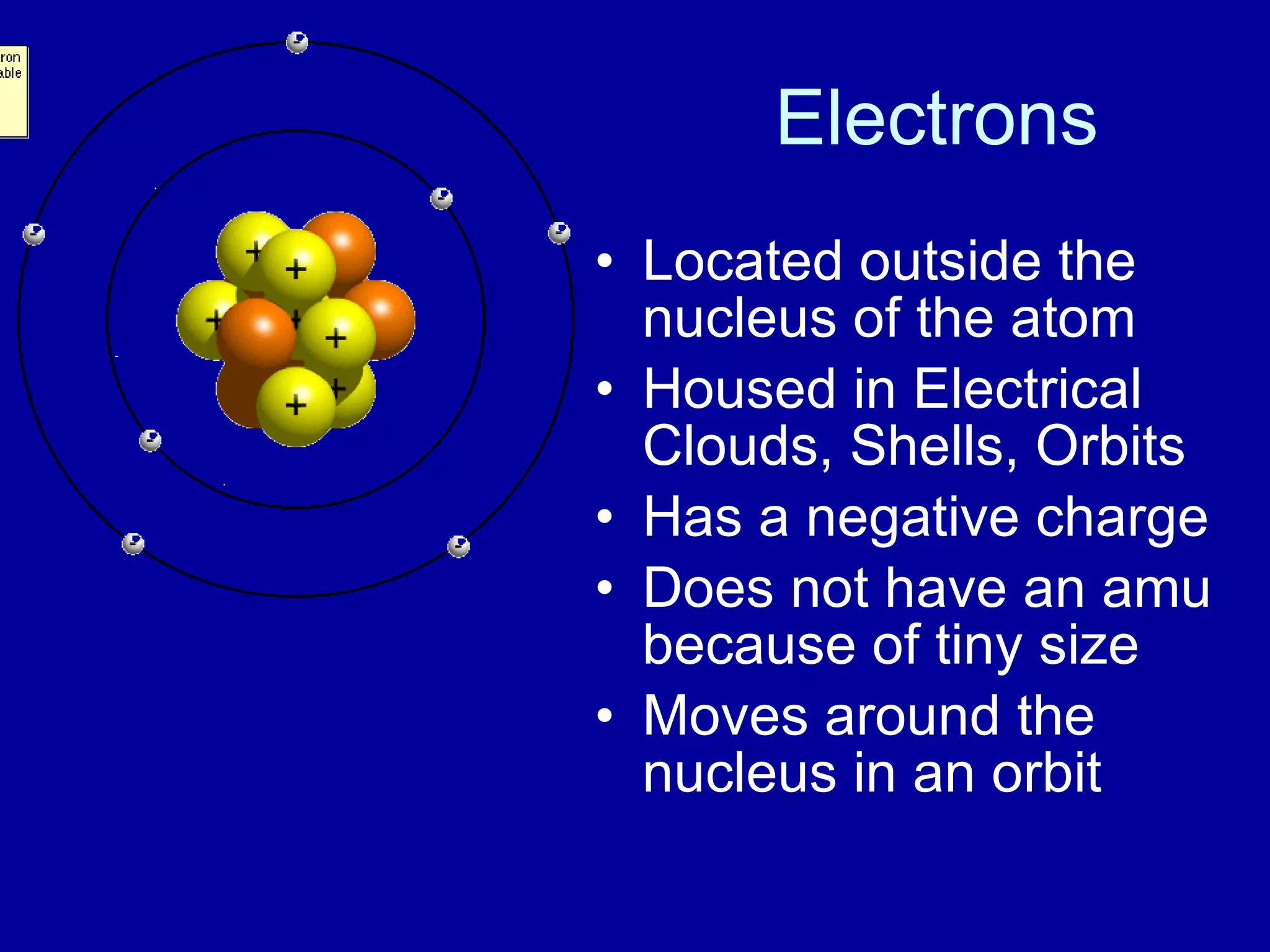 Atomic Structure and Bonding | PPT
