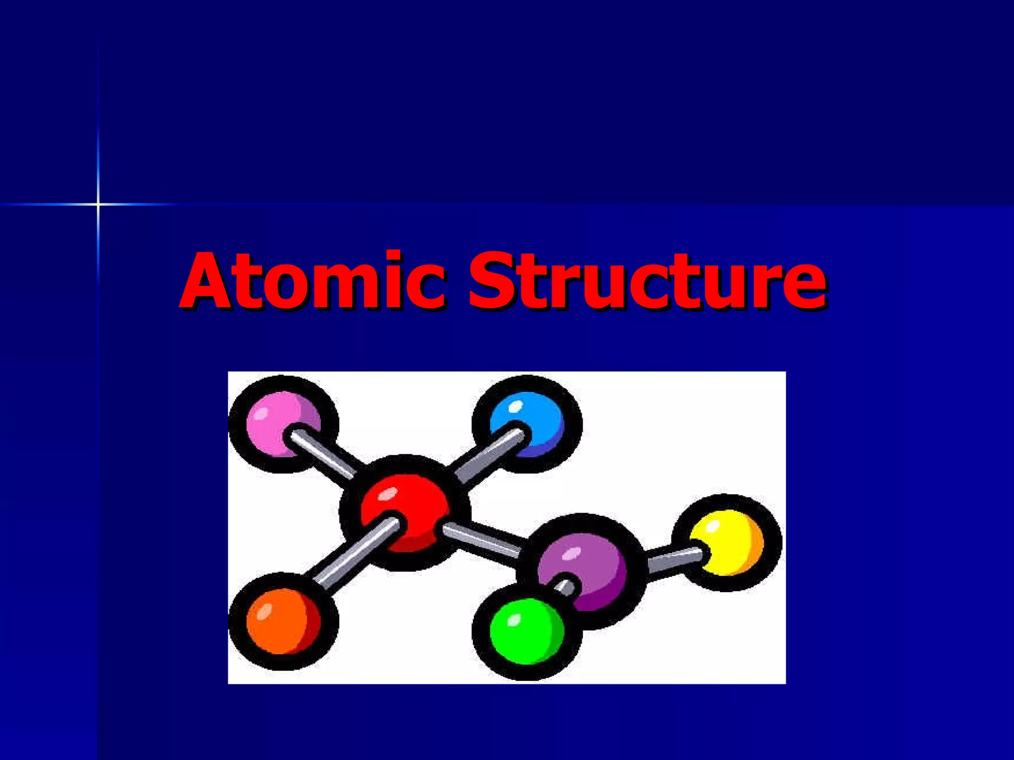 Atomic Structure | PPT