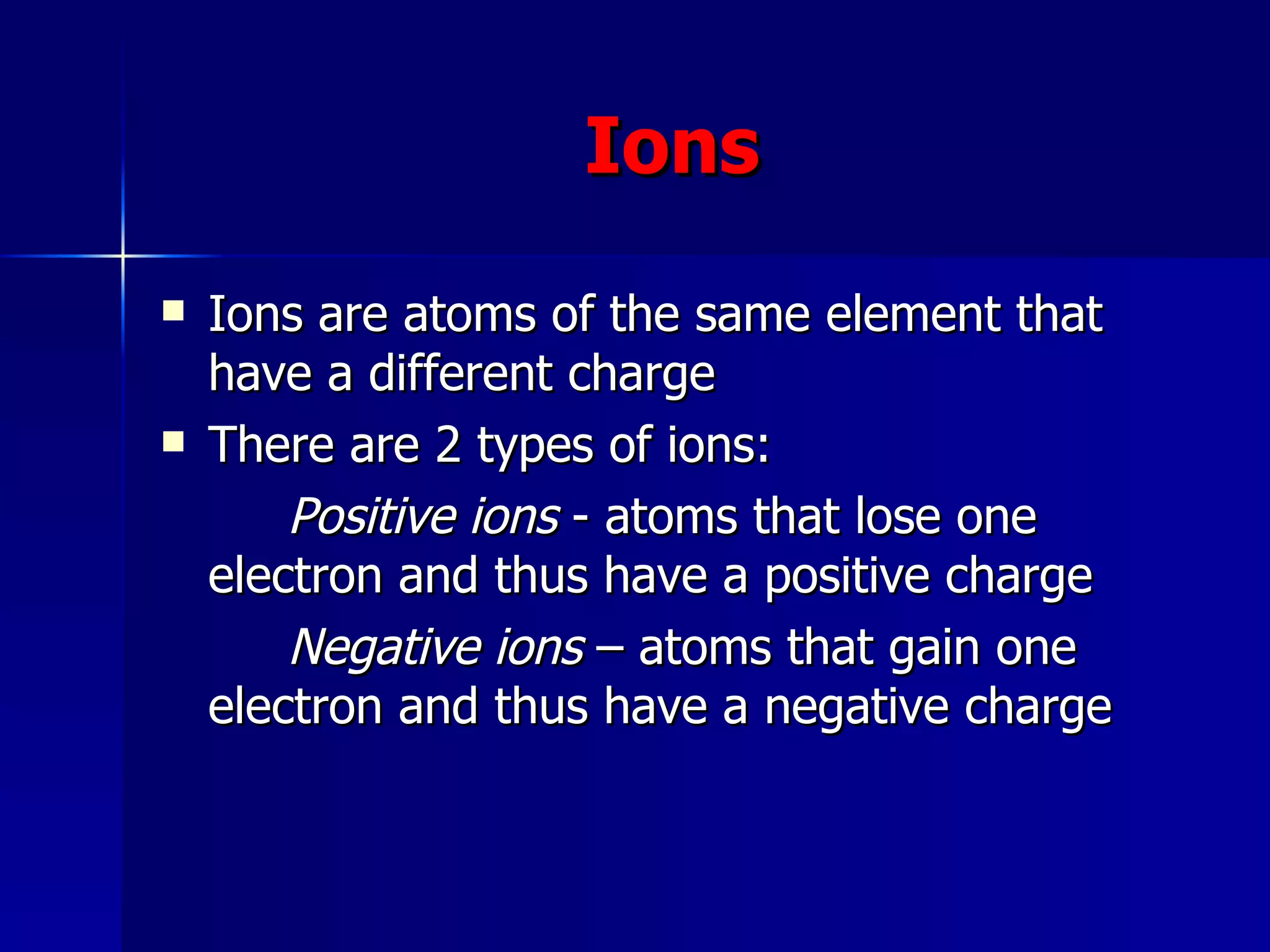 Atomic Structure | PPT