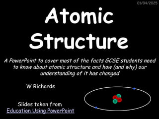 Atomic-structure igcse chemistry chapter 2pptx | PPTX