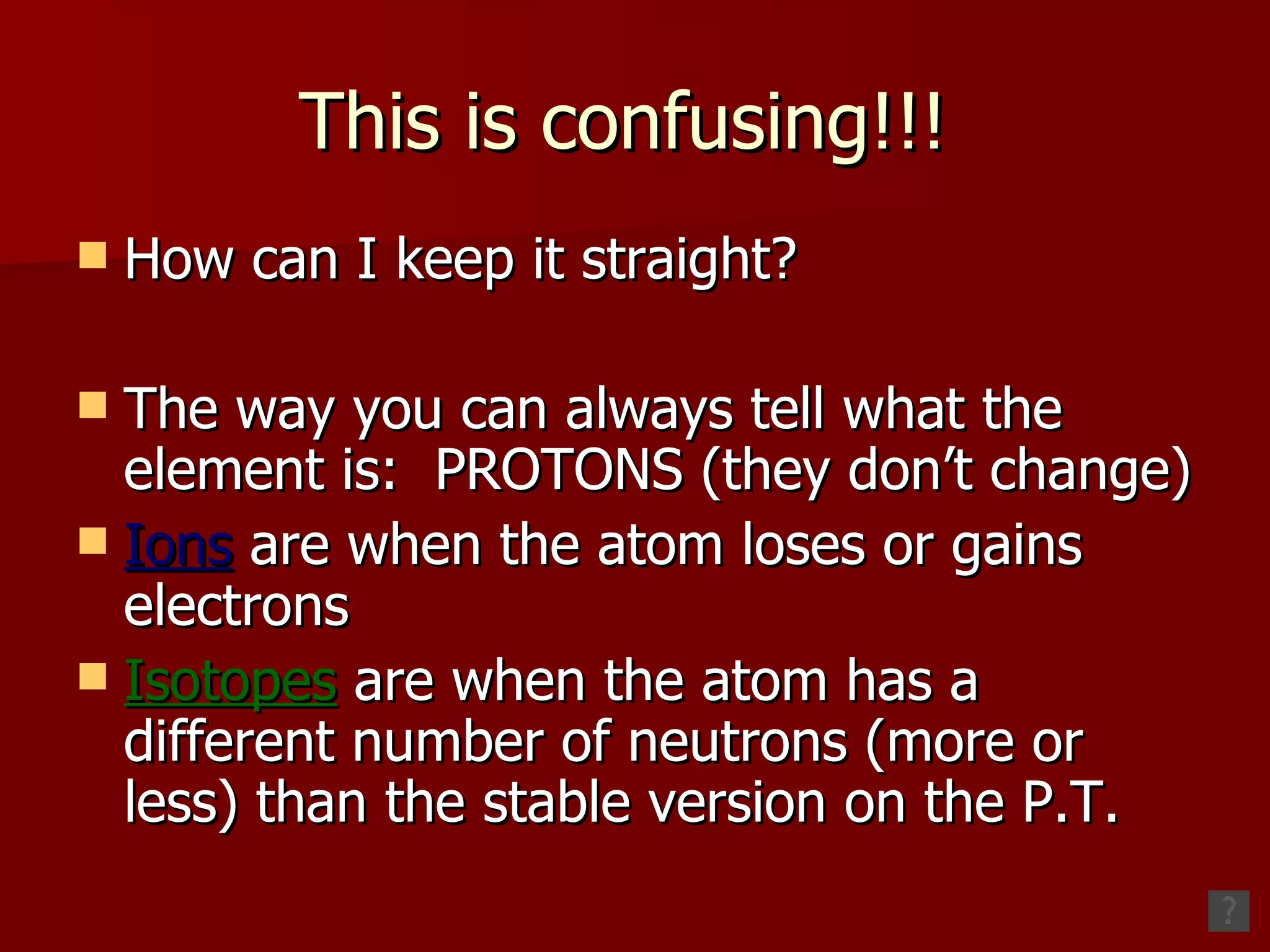 Atomic Structure Review | PPT