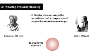 ΔΟΜΗ ΤΟΥ ΑΤΟΜΟΥ - ΤΑ ΚΛΑΣΙΚΑ ΠΡΟΤΥΠΑ | PDF