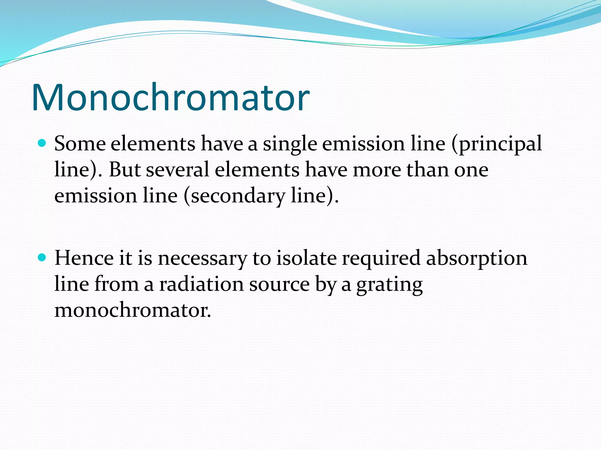 Atomic absorption spectrophotometry | PPTX