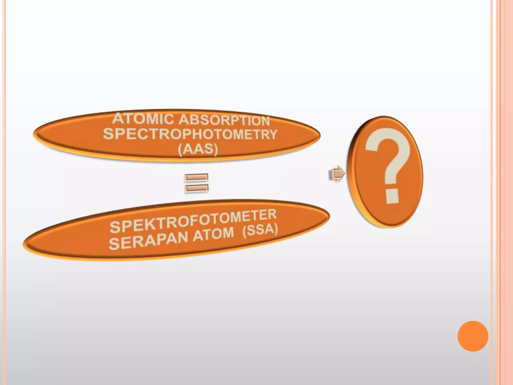 Atomic absorption spectrophotometry (aas) | PPTX