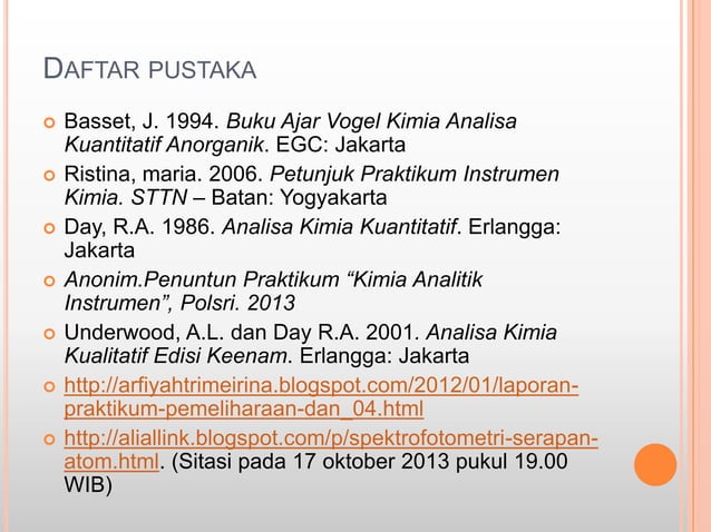 Atomic absorption spectrophotometry (aas) | PPTX