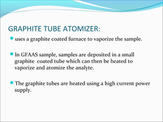 Atomic absorption spectroscopy | PPT