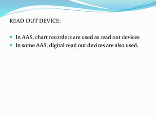 Atomic absorption spectroscopy | PPT