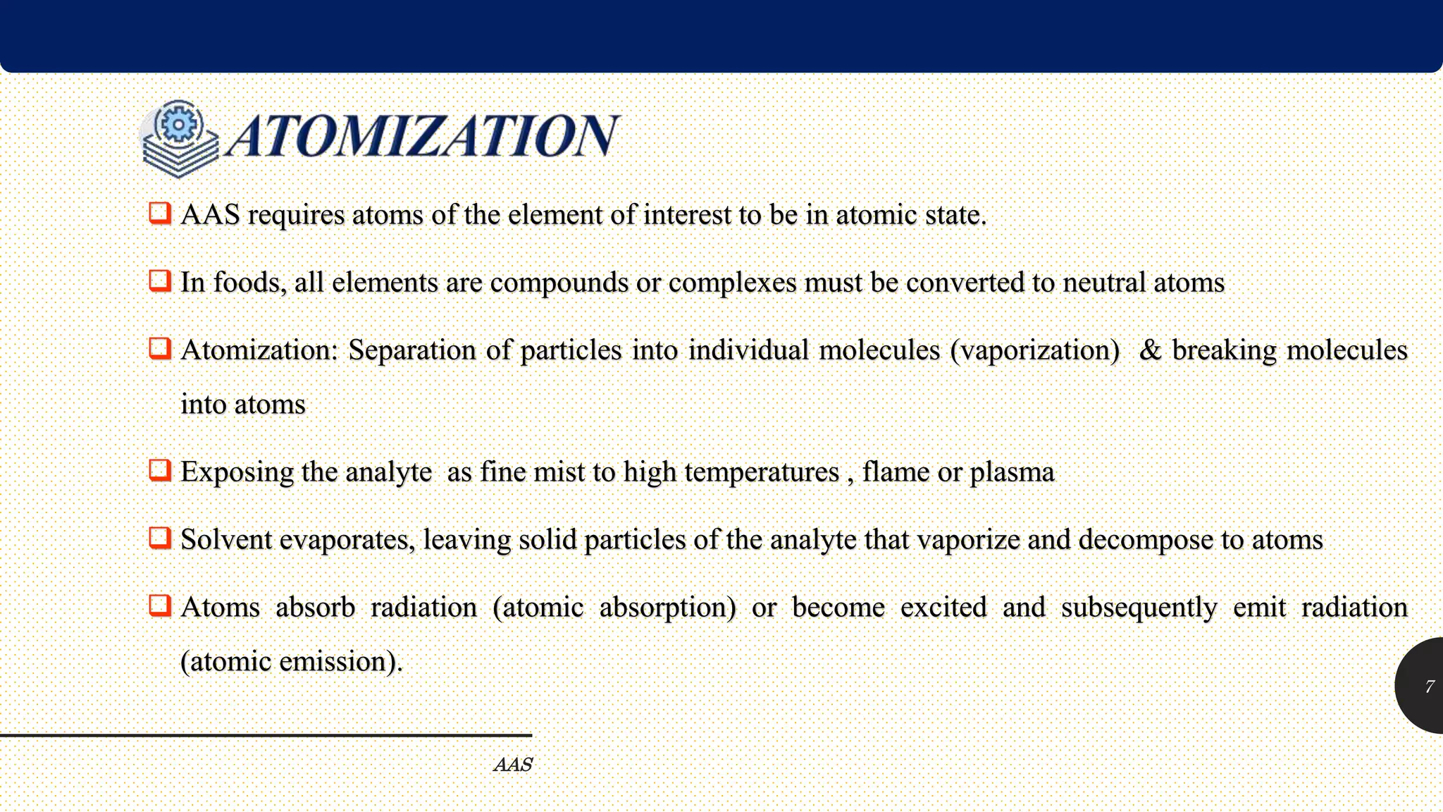 Atomic absorption spectroscopy | PPTX