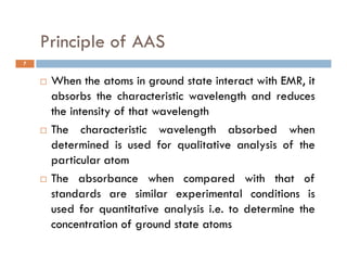 Atomic absorption spectroscopy | PDF