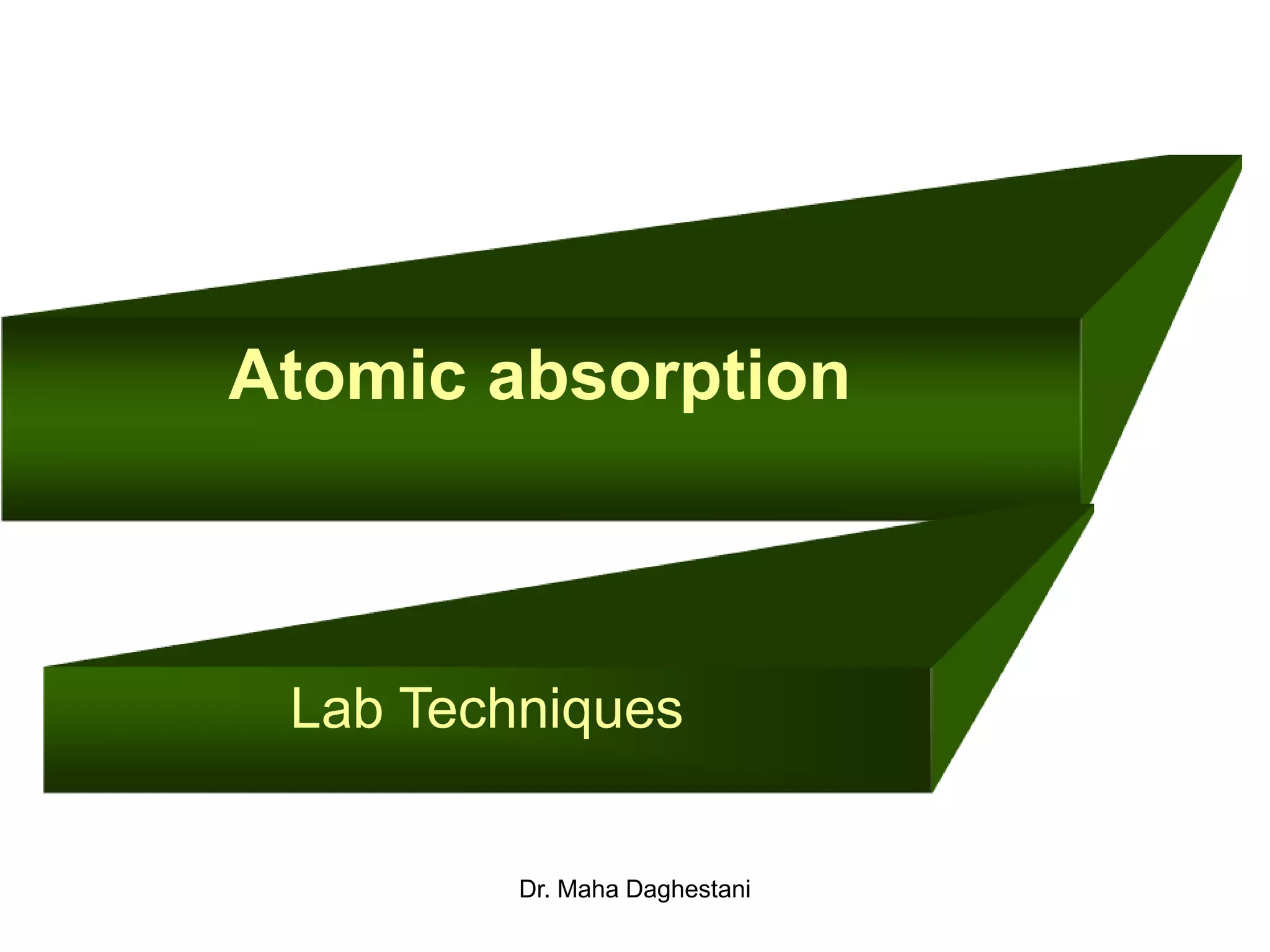 Atomic absorption spectroscopy.ppt