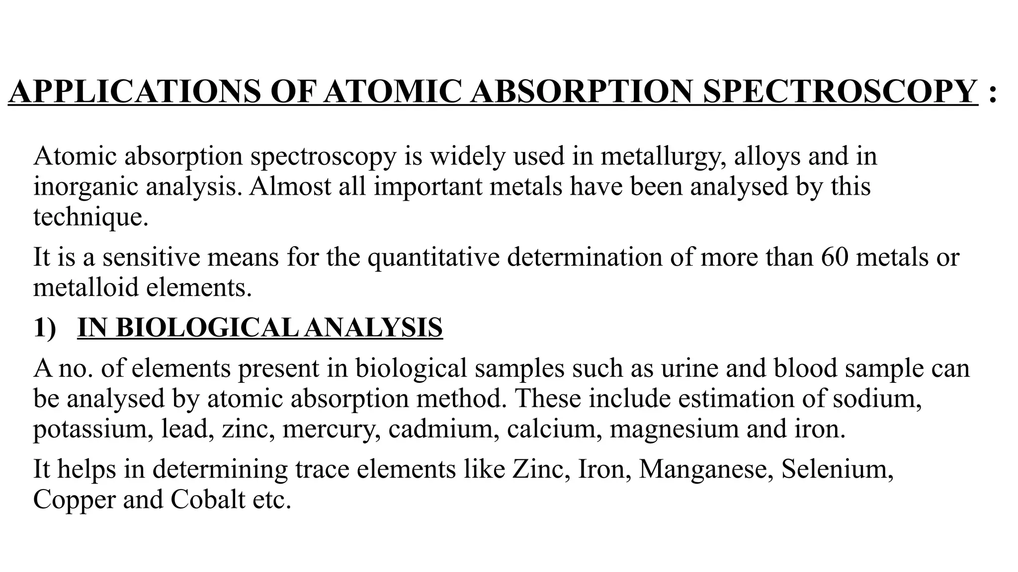 Atomic Absorption Spectroscopy: Principles, Techniques, and ...