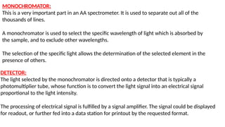 Atomic Absorption Spectroscopy: Principles, Techniques, and ...