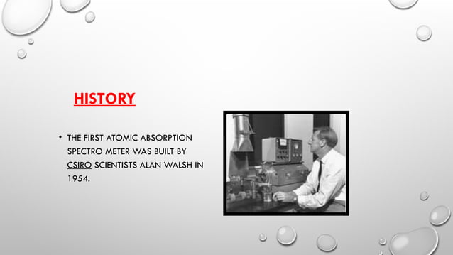 Atomic Absorption Spectroscopy (AAS).... | PPT