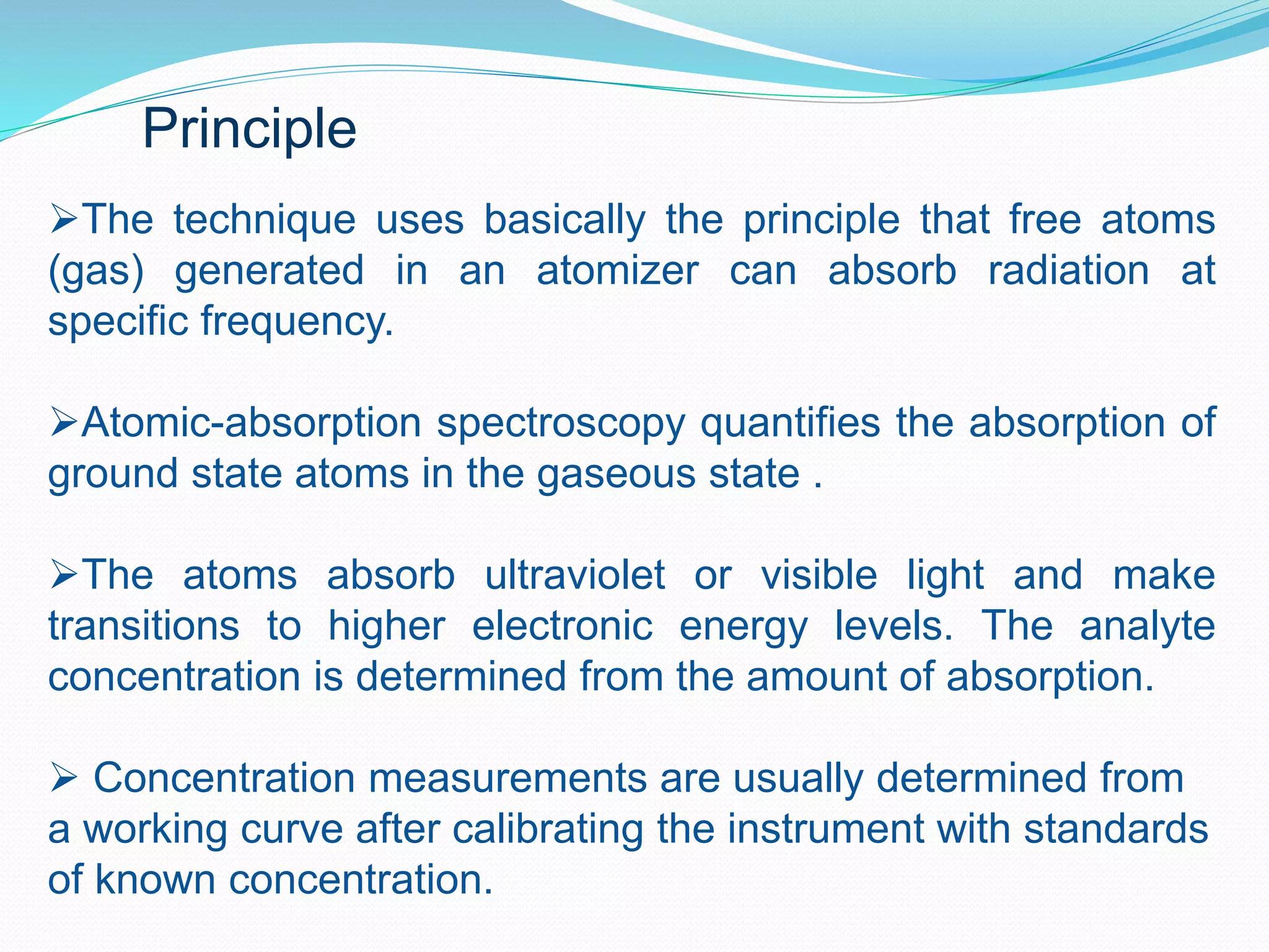 Atomic absorption spectroscopy- AAS | PPTX