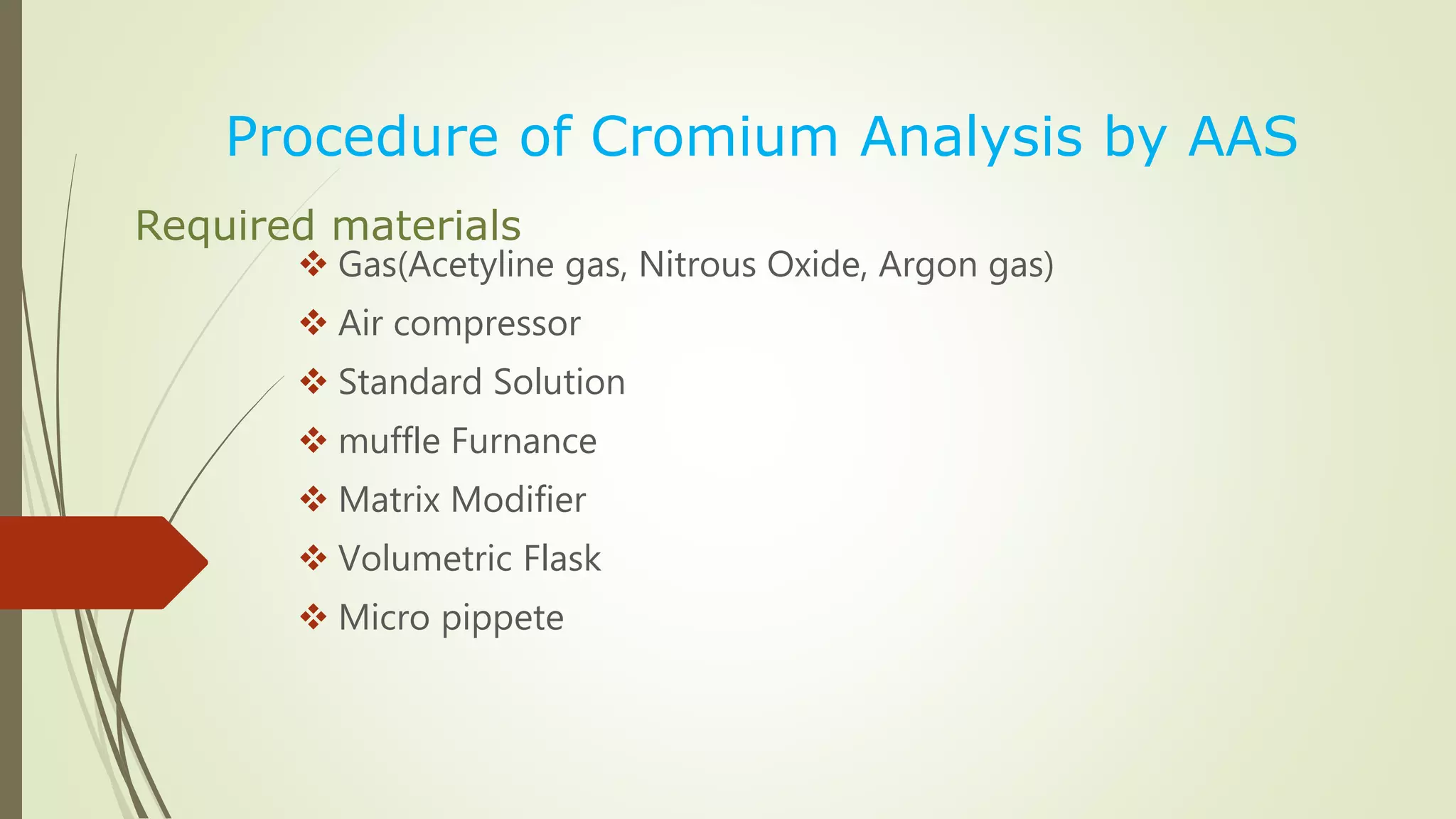 Atomic absorption spectroscopy (aas) | PPTX