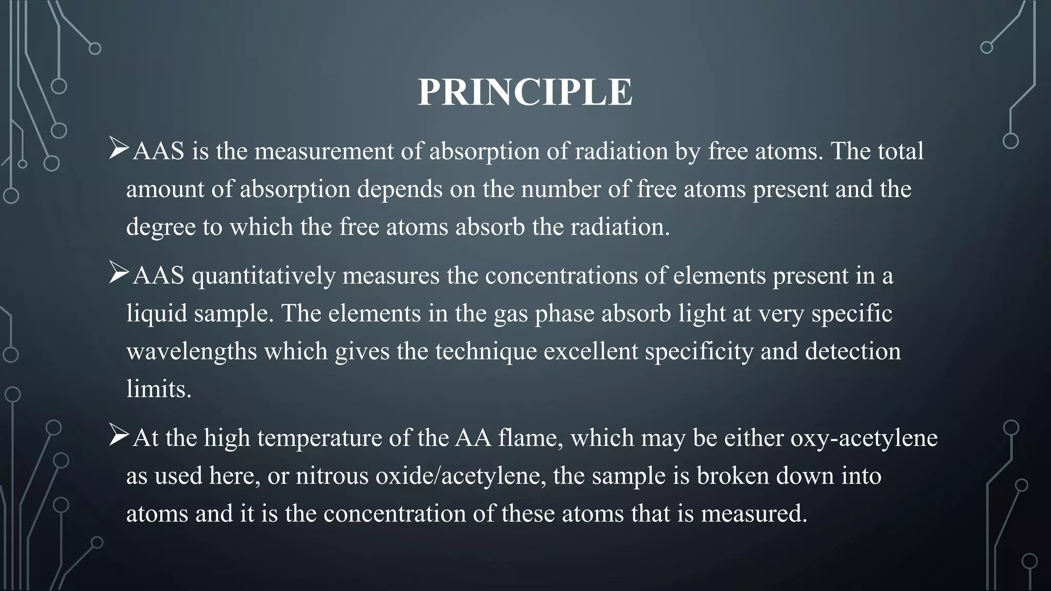 Atomic Absorption Spectroscopy (AAS) | PPT