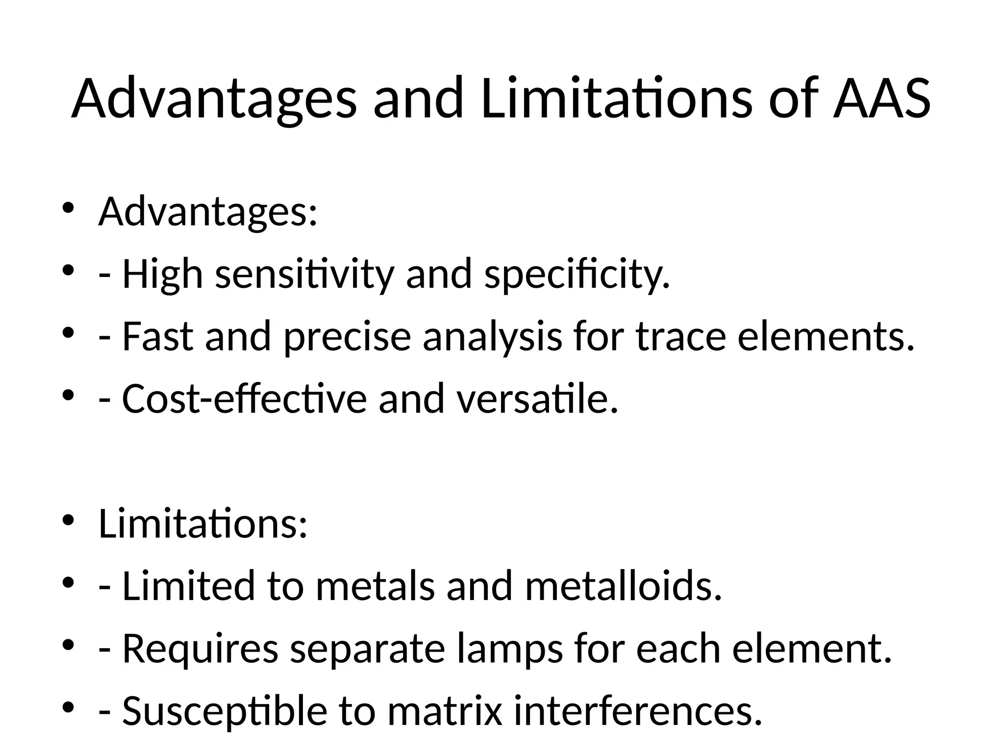 Atomic Absorption Spectroscopy Aas Pptx