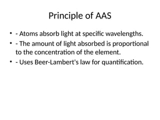 Atomic Absorption Spectroscopy Presentation.pptx