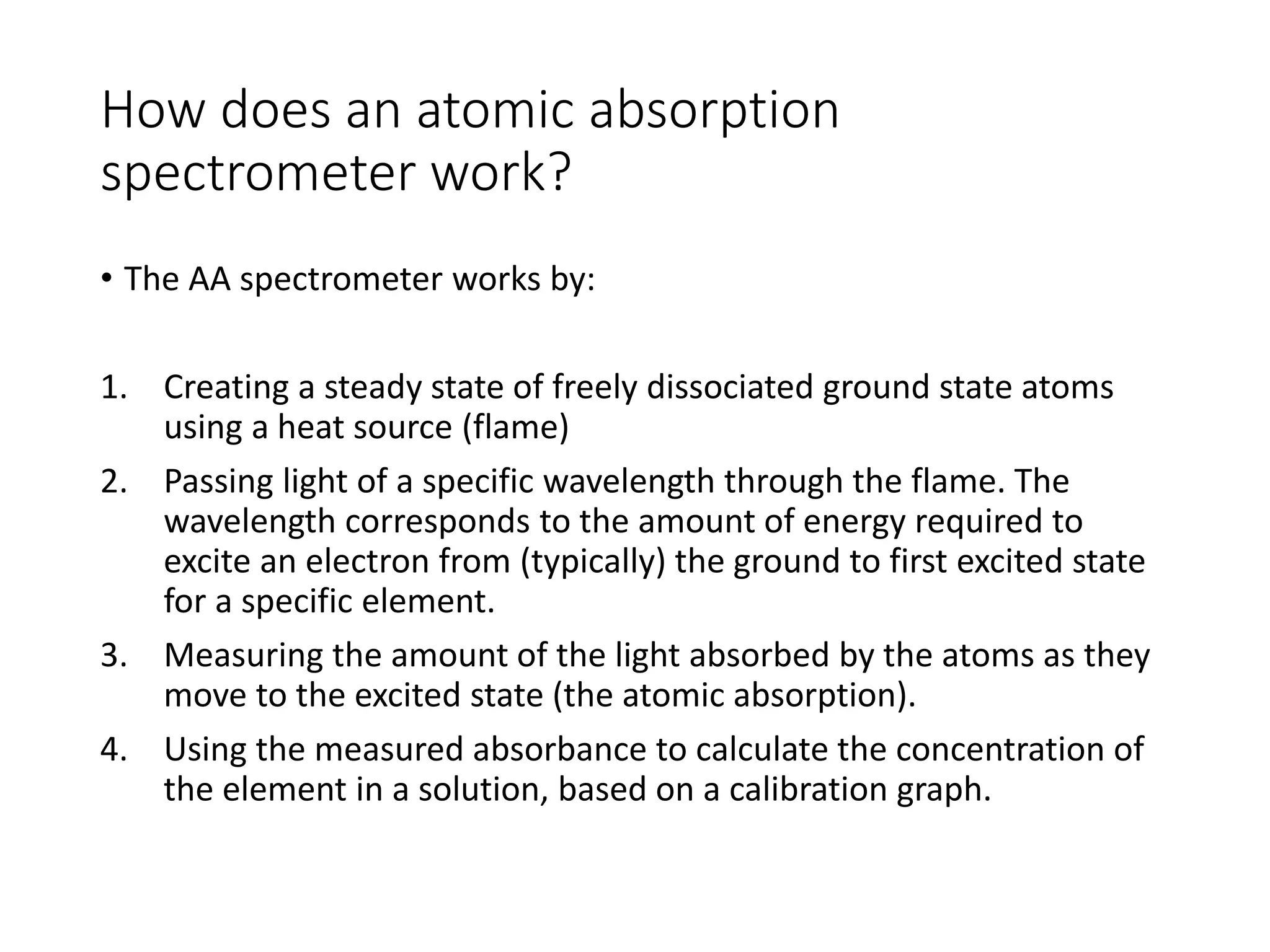 Atomic Absorption Spectroscopy Principles And Applications Pptx