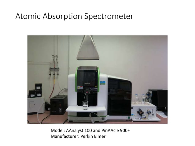 Atomic Absorption Spectroscopy Principles And Applications Pptx
