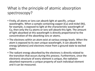 Atomic Absorption Spectroscopy, Principles and Applications.pptx