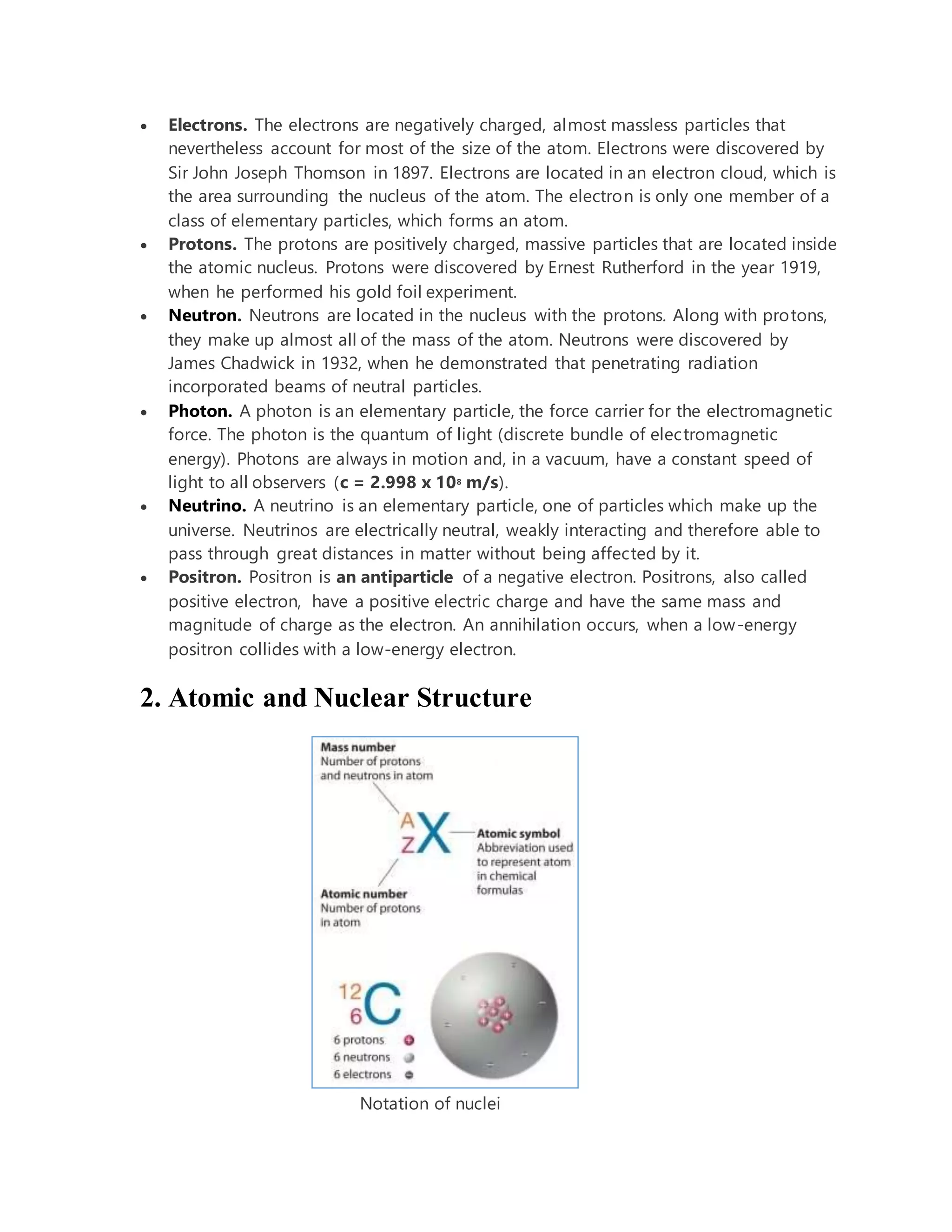 Atomic and nuclear physics | DOCX