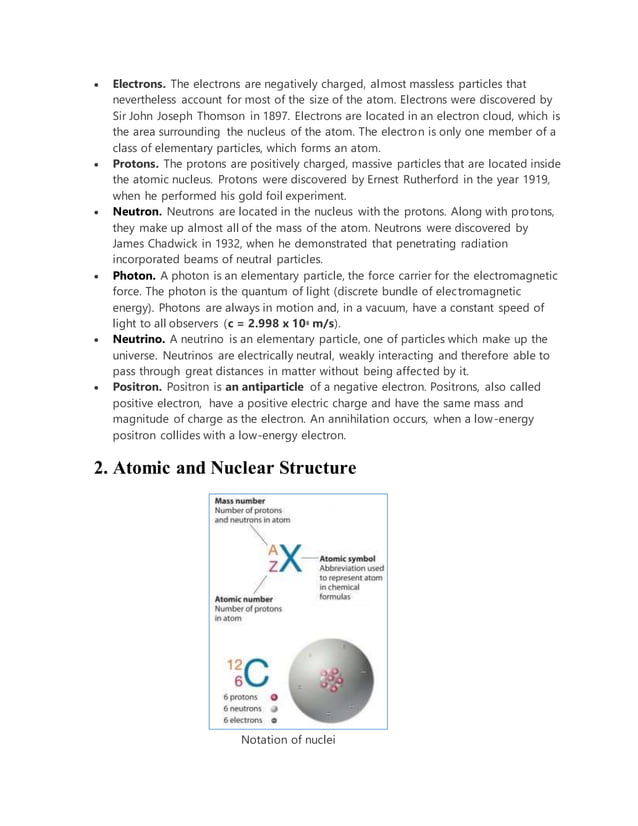 Atomic and nuclear physics | DOCX