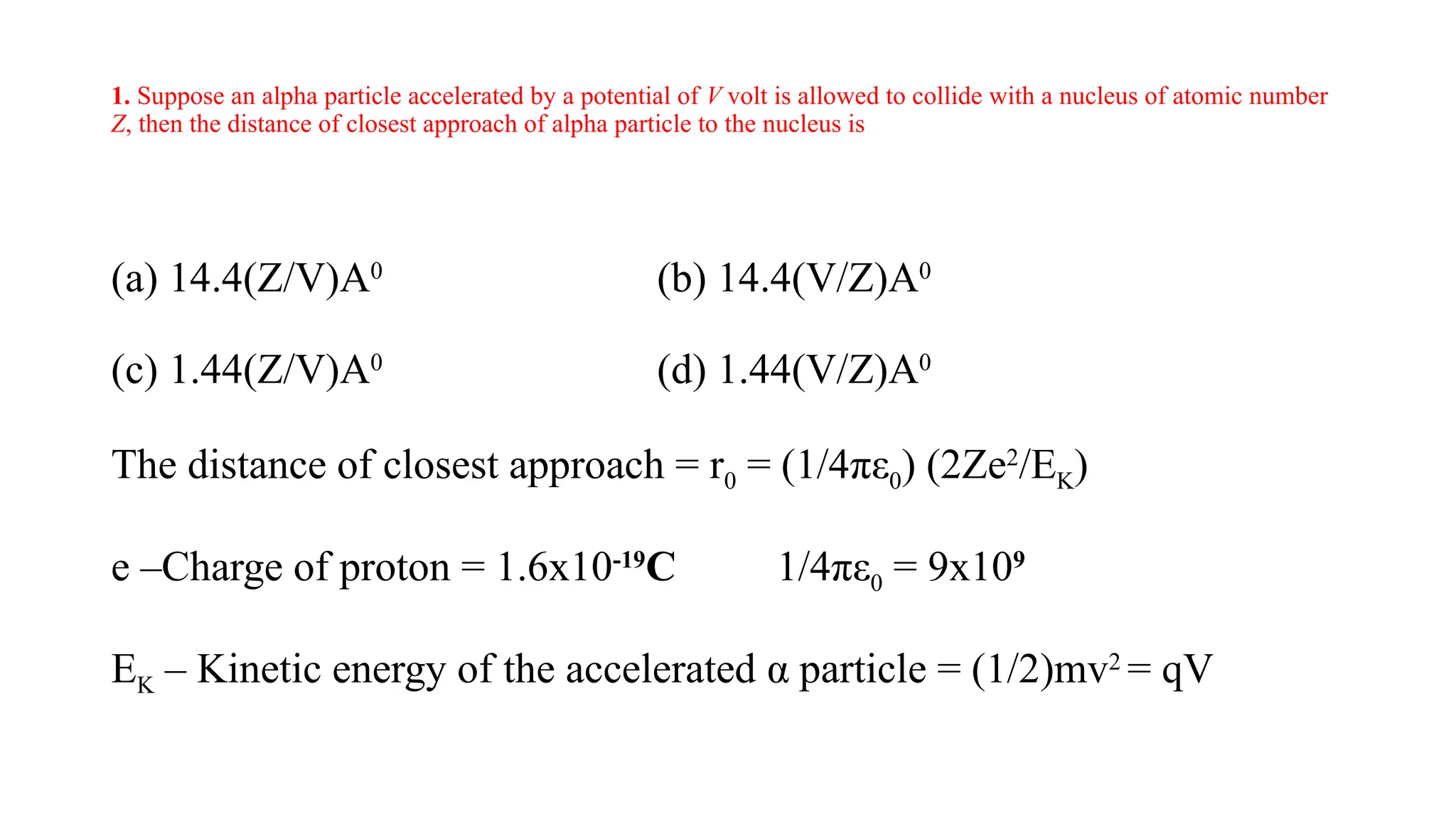 Atomic and Nuclear Physics MCQ Class XII.pptx | Chemistry | Science
