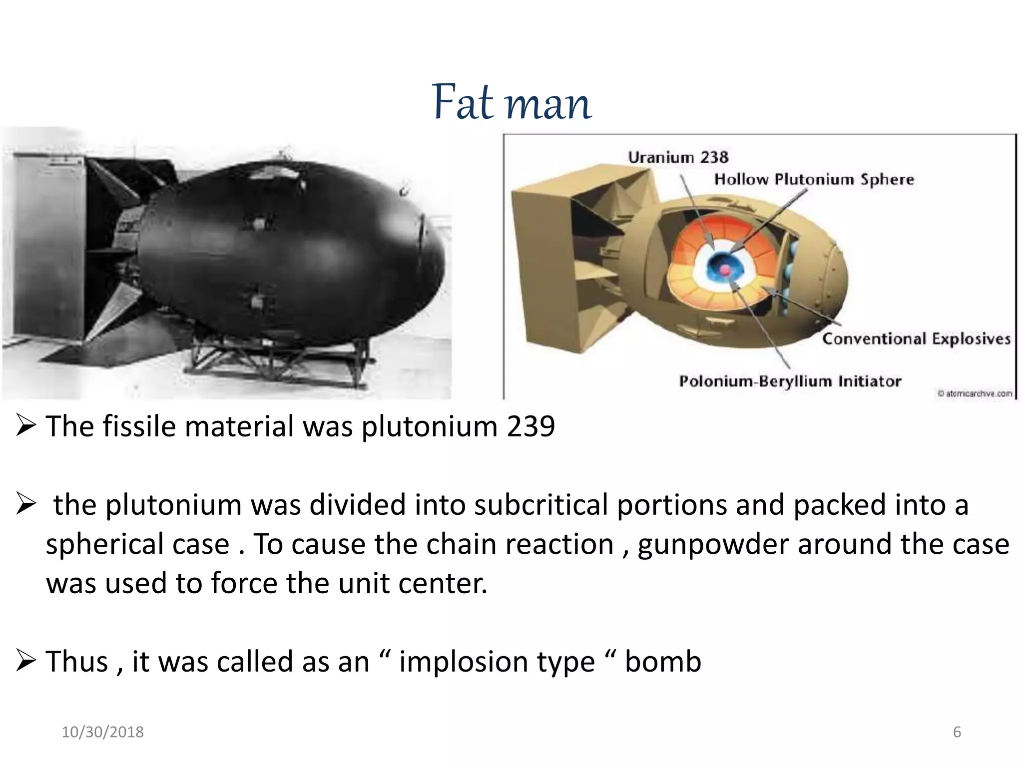 Atomic bomb | PPTX