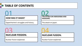 powerpoint atomic bomb amzing projact sci | PPTX