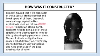 powerpoint atomic bomb amzing projact sci | PPTX