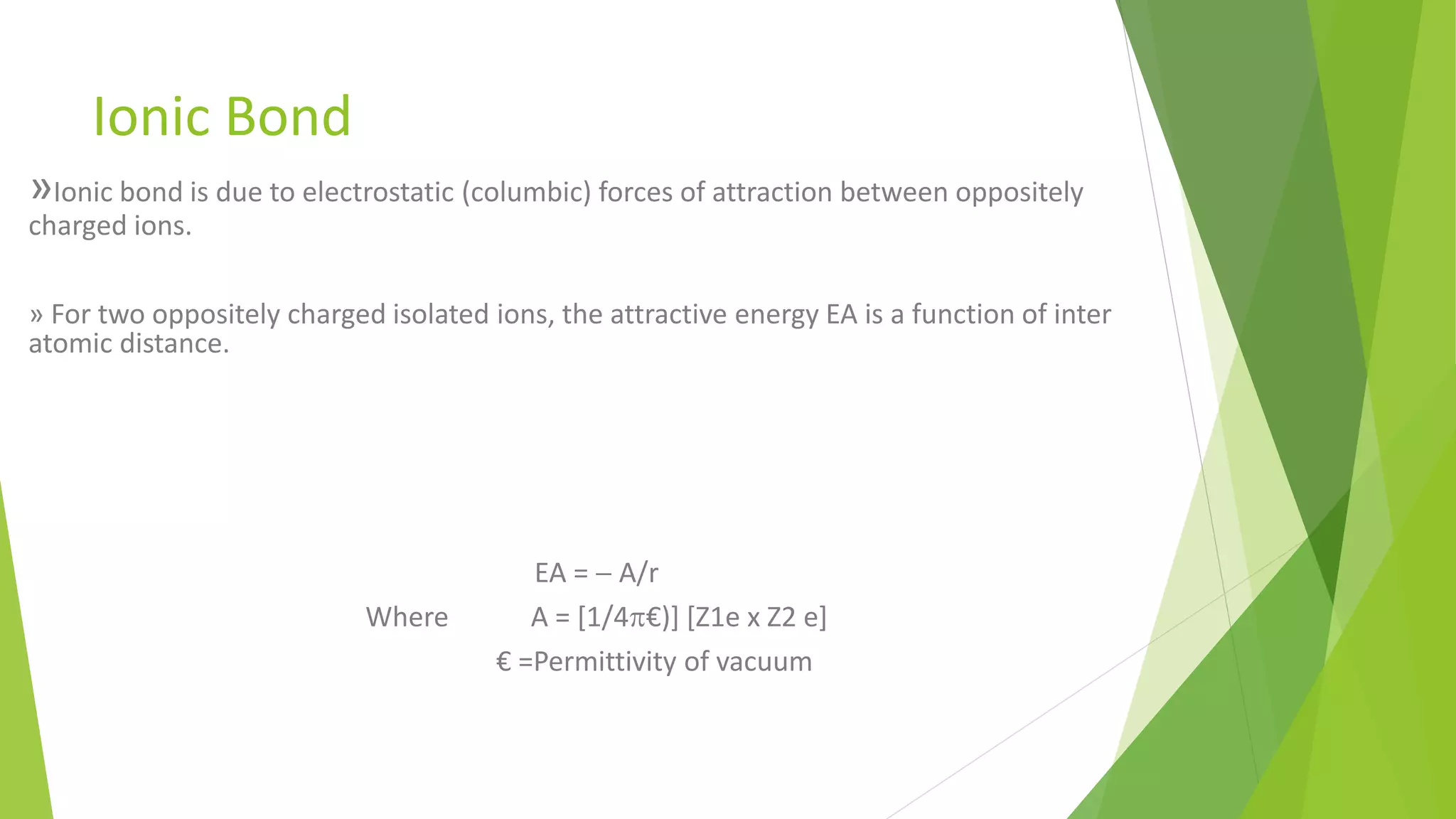 Atomic Bonding | PPTX