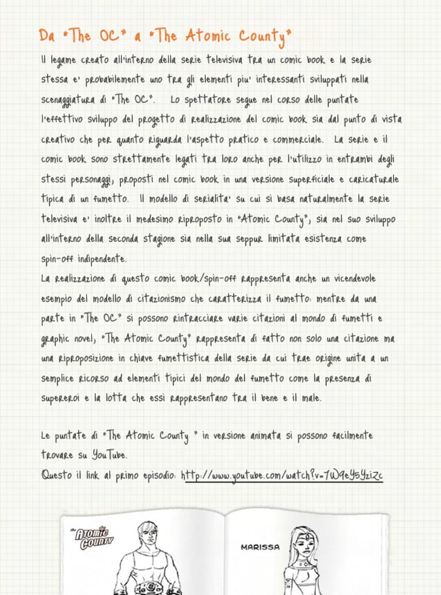 Da "The OC" a "The Atomic County" | PDF