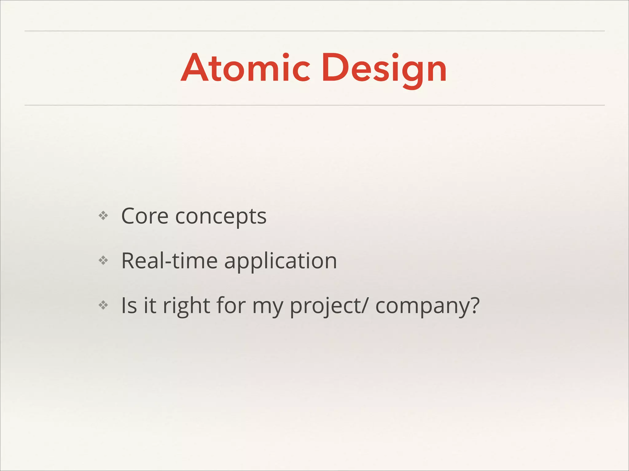 Atomic design | PDF